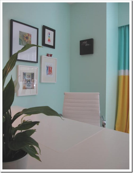 Inspiration and my Tiffany Blue Office